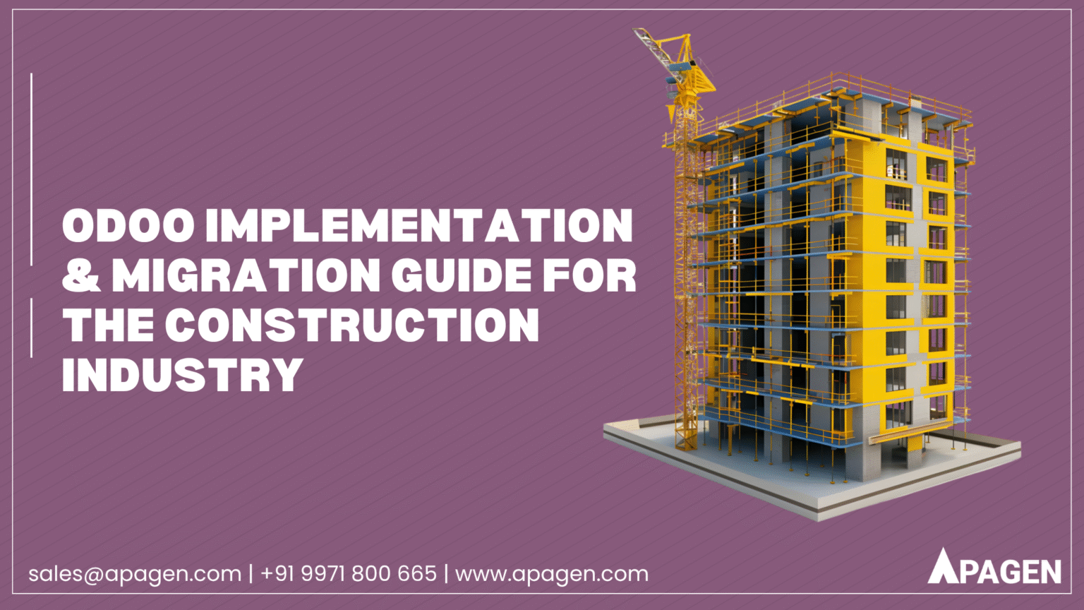 Odoo Implementation & Migration Guide for Construction Industry